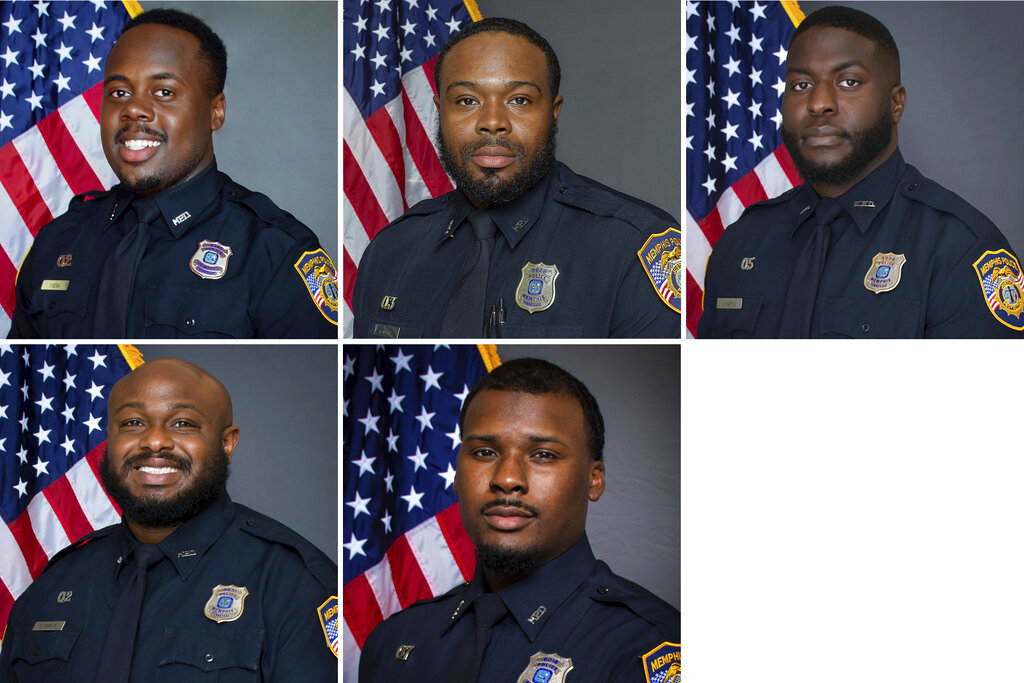 5 Memphis cops charged with murder in Tyre Nichols’ death | News ...